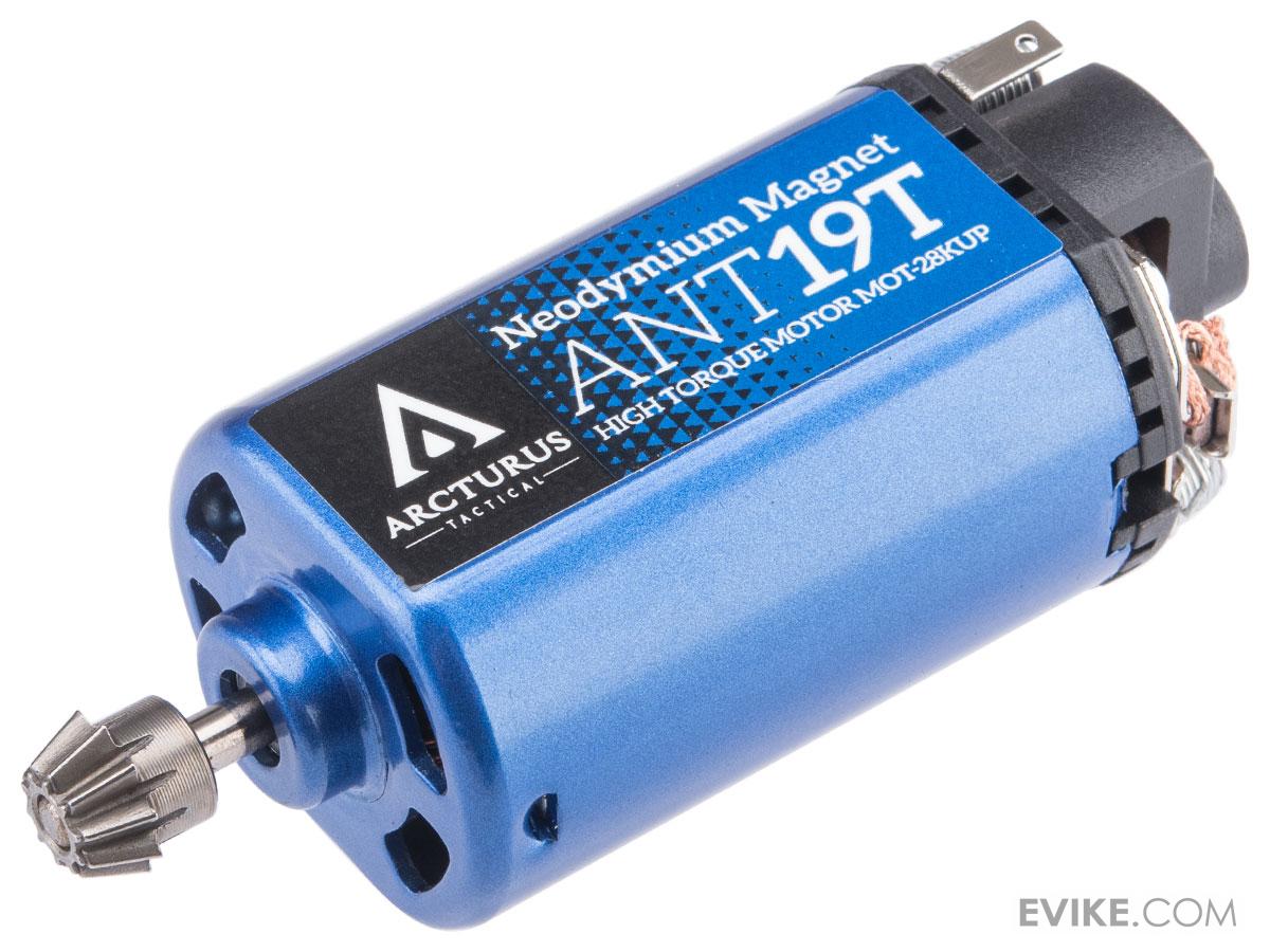 Arcturus High Torque Neodymium Motor w/ MIM Pinion Gear (Model: Short ...