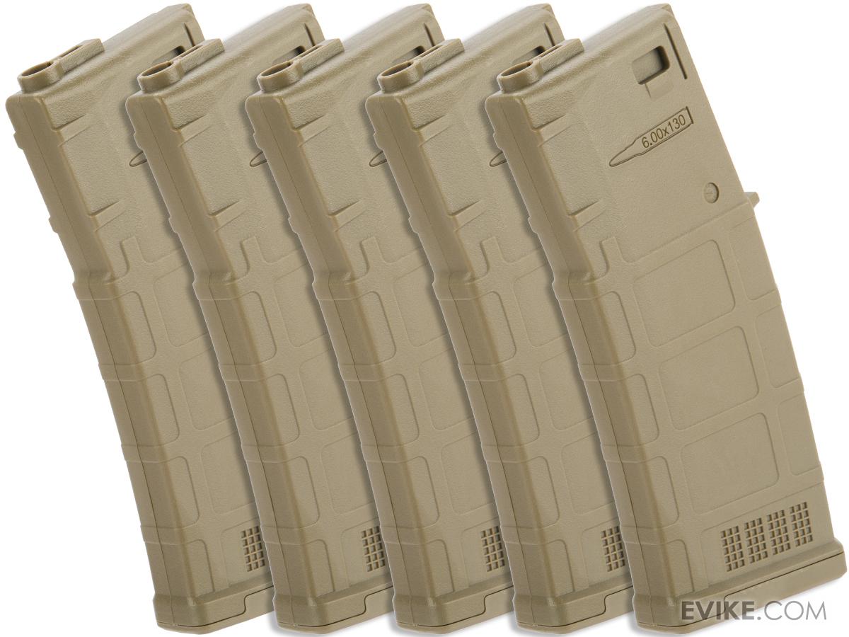 ARES AMAG 130rd Mid-Cap Magazine for M4 Airsoft AEG Rifles (Color: Dark ...