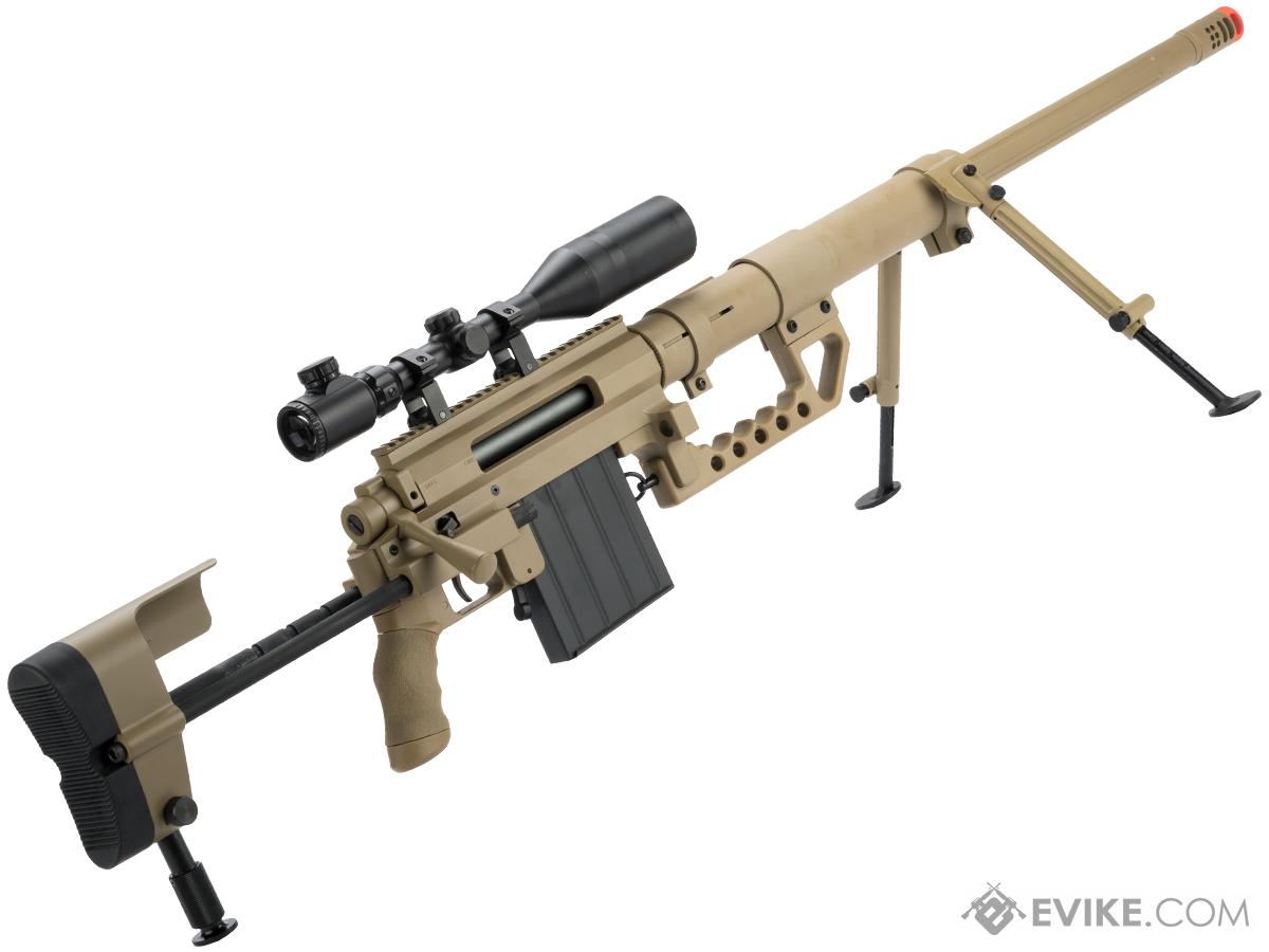 ARES M200 Bolt Action Airsoft Sniper Rifle (Color: Desert), Airsoft ...