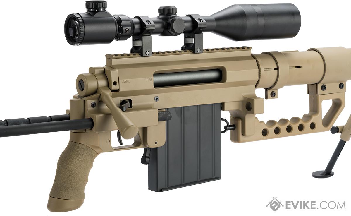 ARES M200 Bolt Action Airsoft Sniper Rifle (Color: Desert), Airsoft ...