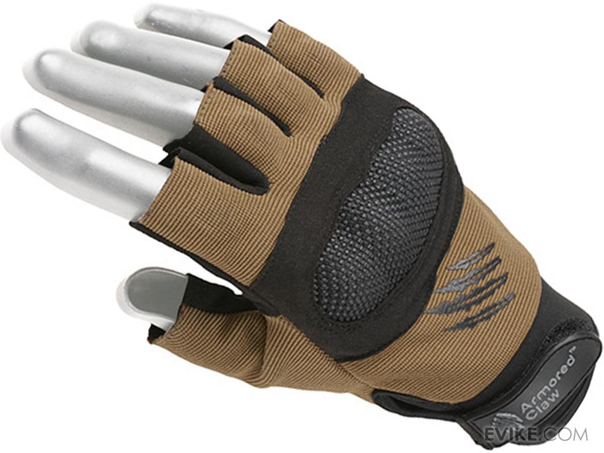 Armored Claw "Shield Cut" Tactical Glove (Color: Half Tan / Large ...