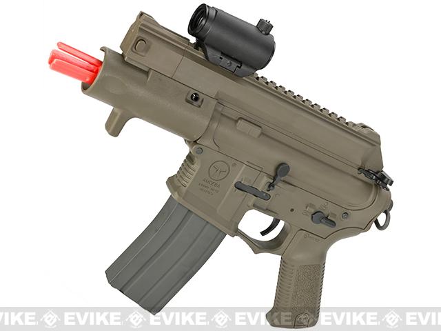 ARES Amoeba CCP M4 Airsoft AEG Machine Pistol (Color: Dark Earth ...