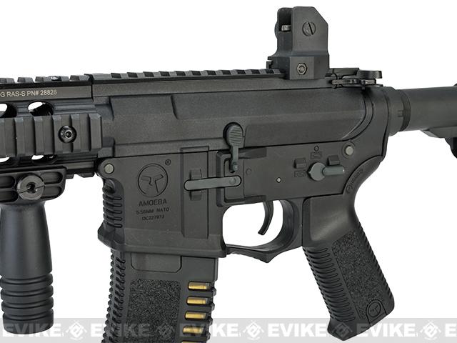 ARES Amoeba CG 6" CQB M4 Airsoft AEG (Color: Black), Airsoft Guns ...