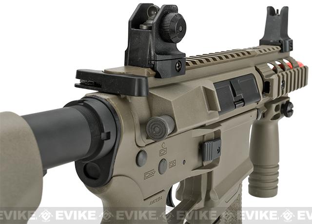 ARES Amoeba CG 6" CQB M4 Airsoft AEG (Color: Dark Earth), Airsoft Guns ...