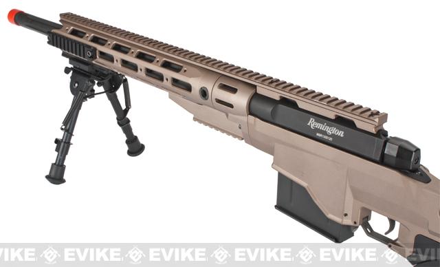 Remington MSR-338 High Power Airsoft Sniper Rifle by ARES - Dark Earth ...