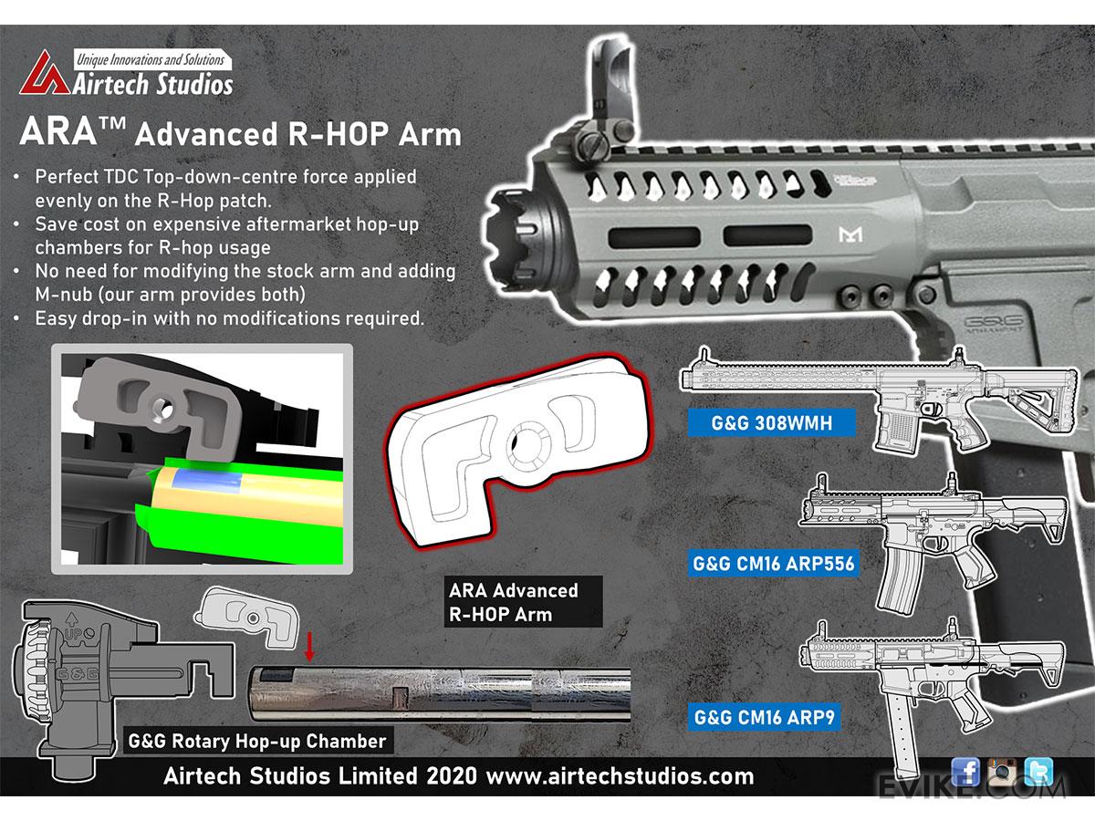 Airtech Studios Advanced R-Hop Arm for M4/M16 Airsoft AEGs (Model: G&G ...