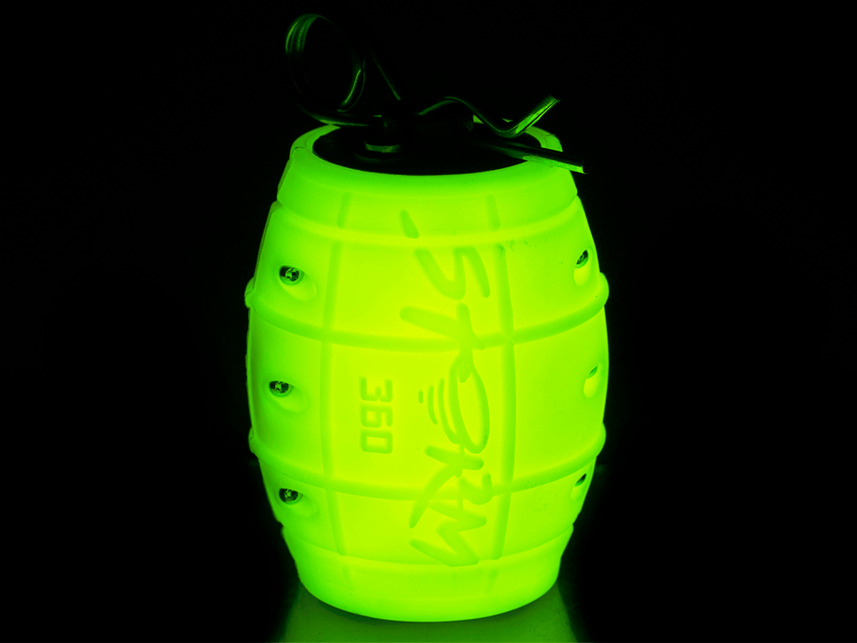 ASG Storm 360 Impact Gas Grenades (Color: Glow in the Dark ...