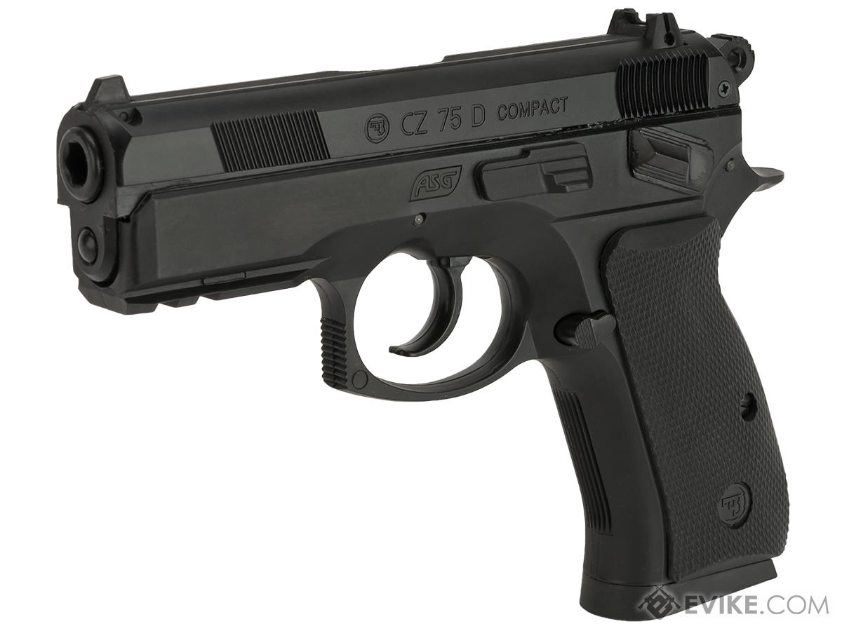 ASG CZ 75D Duty Non-Blowback Co2 4.5mm (.177 cal Air Gun) BB Pistol ...