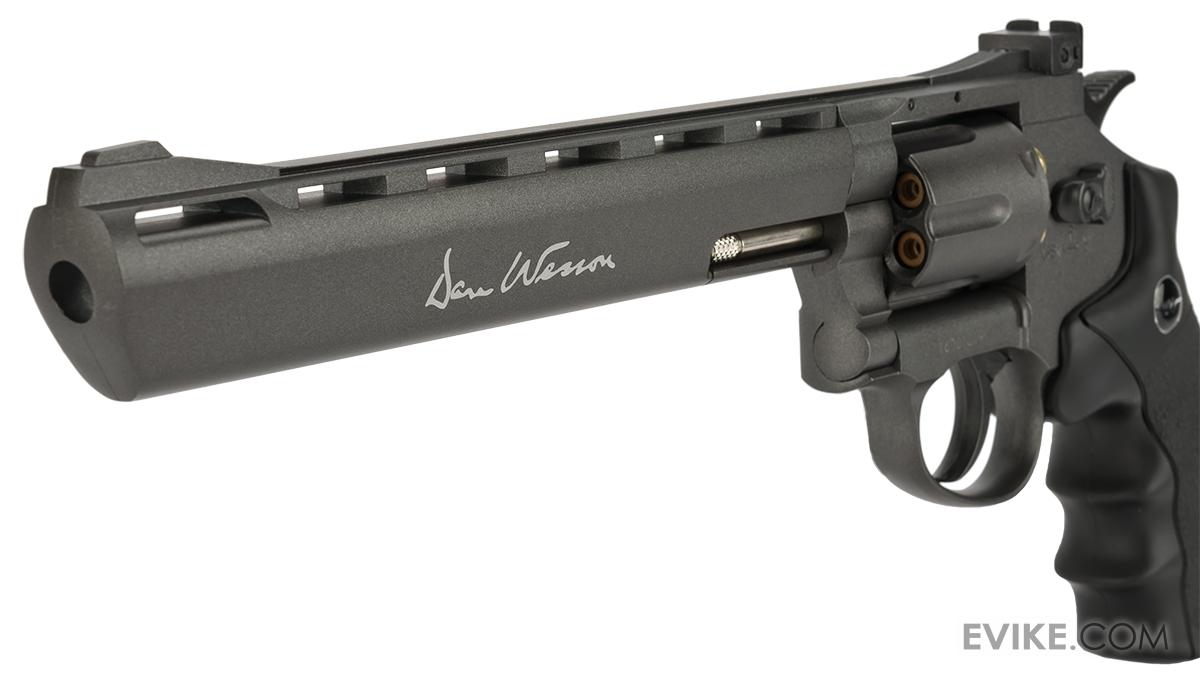 Dan Wesson CO2 Powered 4.5mm Airgun Revolver (Color: Grey / 8" / BB Gun ...