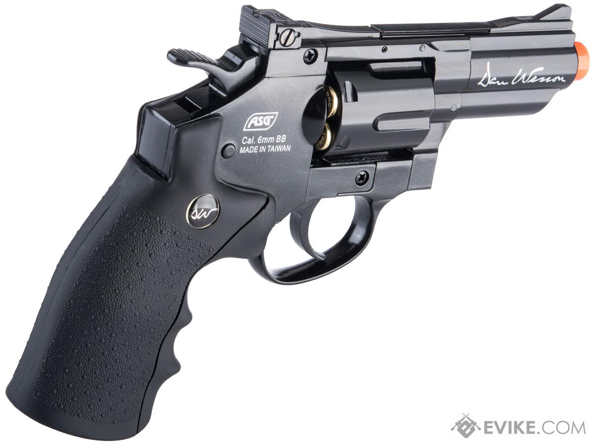 ASG Licensed Dan Wesson WG CO2 Full Metal High Power Airsoft 6mm Magnum Gas Revolver (Color ...