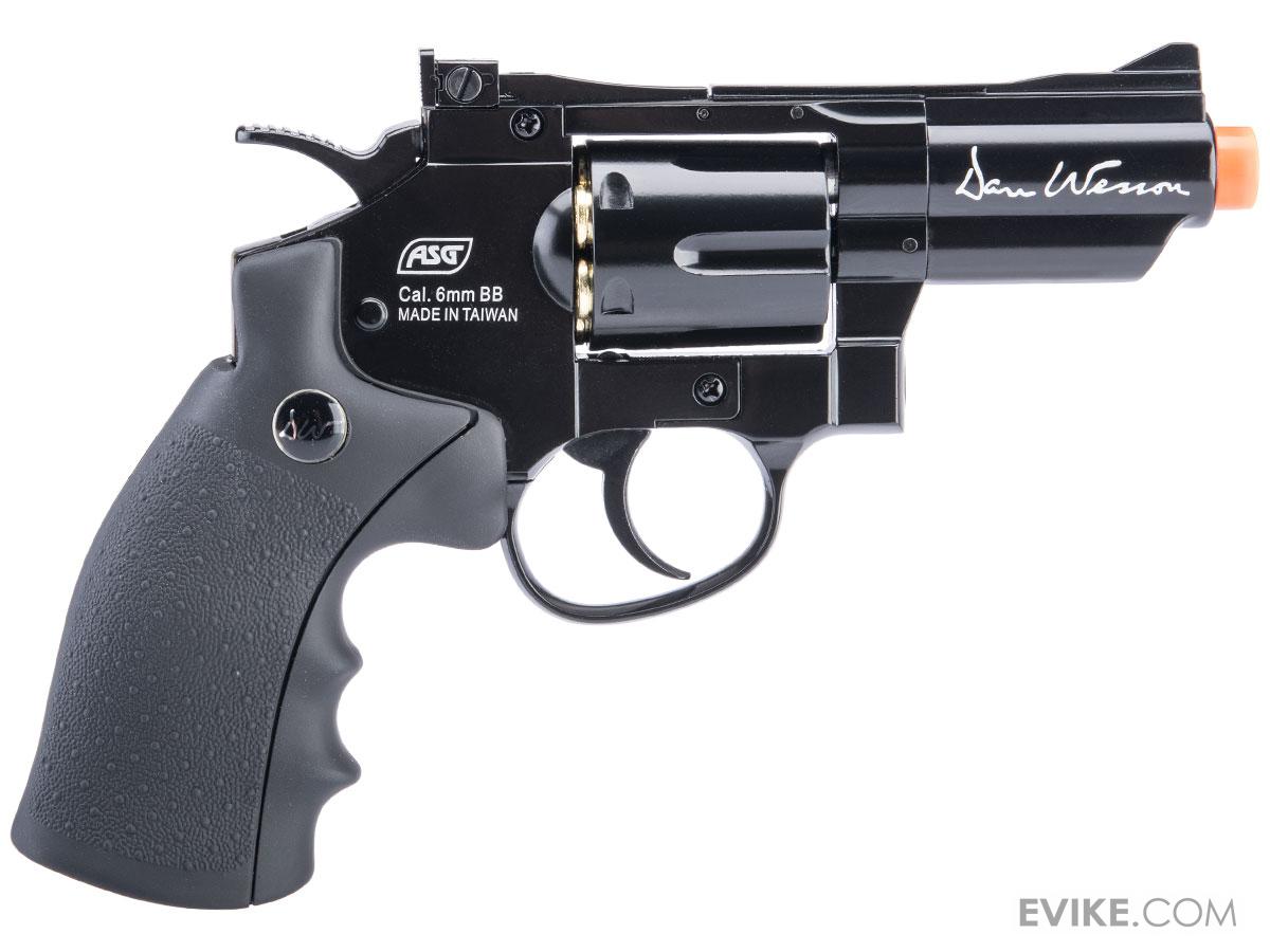 ASG Licensed Dan Wesson WG CO2 Full Metal High Power Airsoft 6mm Magnum Gas Revolver (Color ...