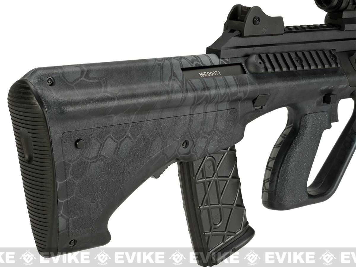 ASG Licensed Steyr AUG A3 XS Commando Airsoft AEG Rifle (Color: Kryptec ...