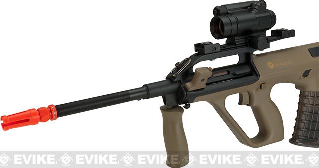 Evike.com Exclusive ASG Steyr Licensed AUG A2 Airsoft AEG Rifle (Color: Tan), Airsoft Guns ...