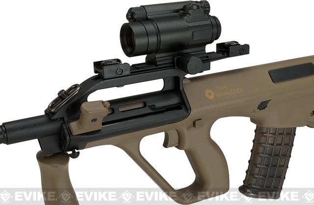 Evike.com Exclusive ASG Steyr Licensed AUG A2 Airsoft AEG Rifle (Color: Tan), Airsoft Guns ...