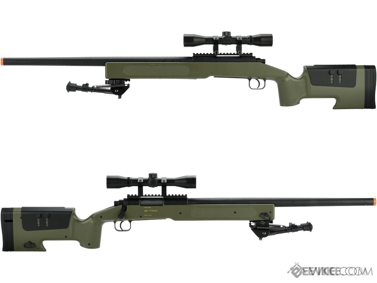 McMillan USMC M40A3 SportLine Airsoft Sniper Rifle by ASG (Color: OD ...