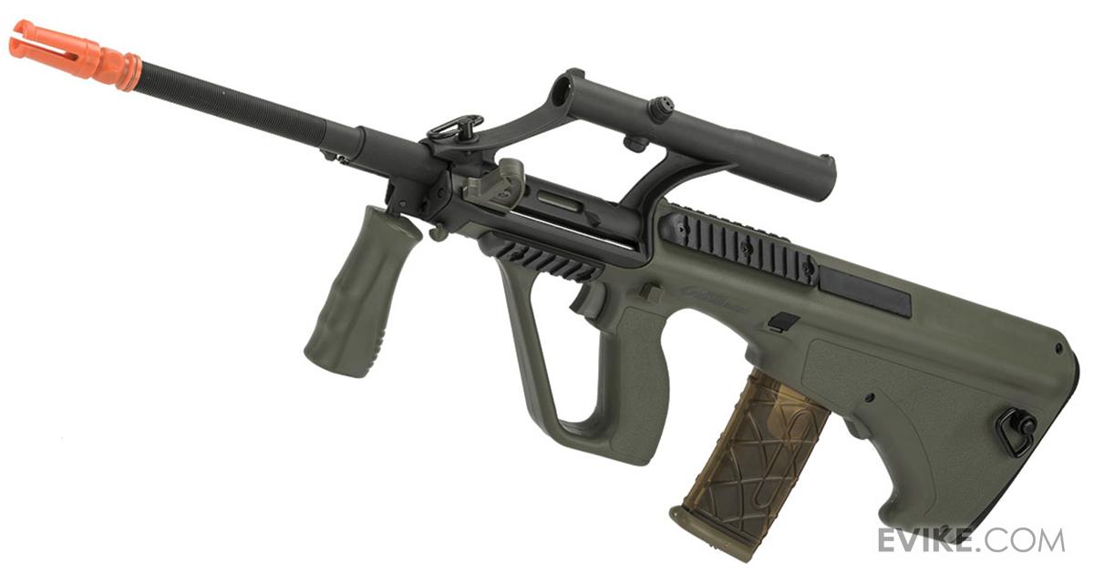 ASG Proline Licensed Steyr AUG A1 Airsoft AEG Rifle w/ Military Style ...