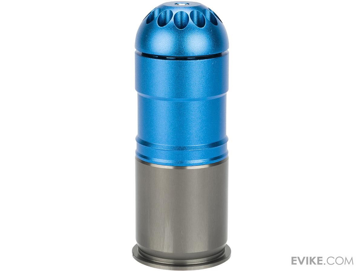 Matrix Aluminum Green Gas Powered Airsoft 40mm Grenade Shell (Capacity ...