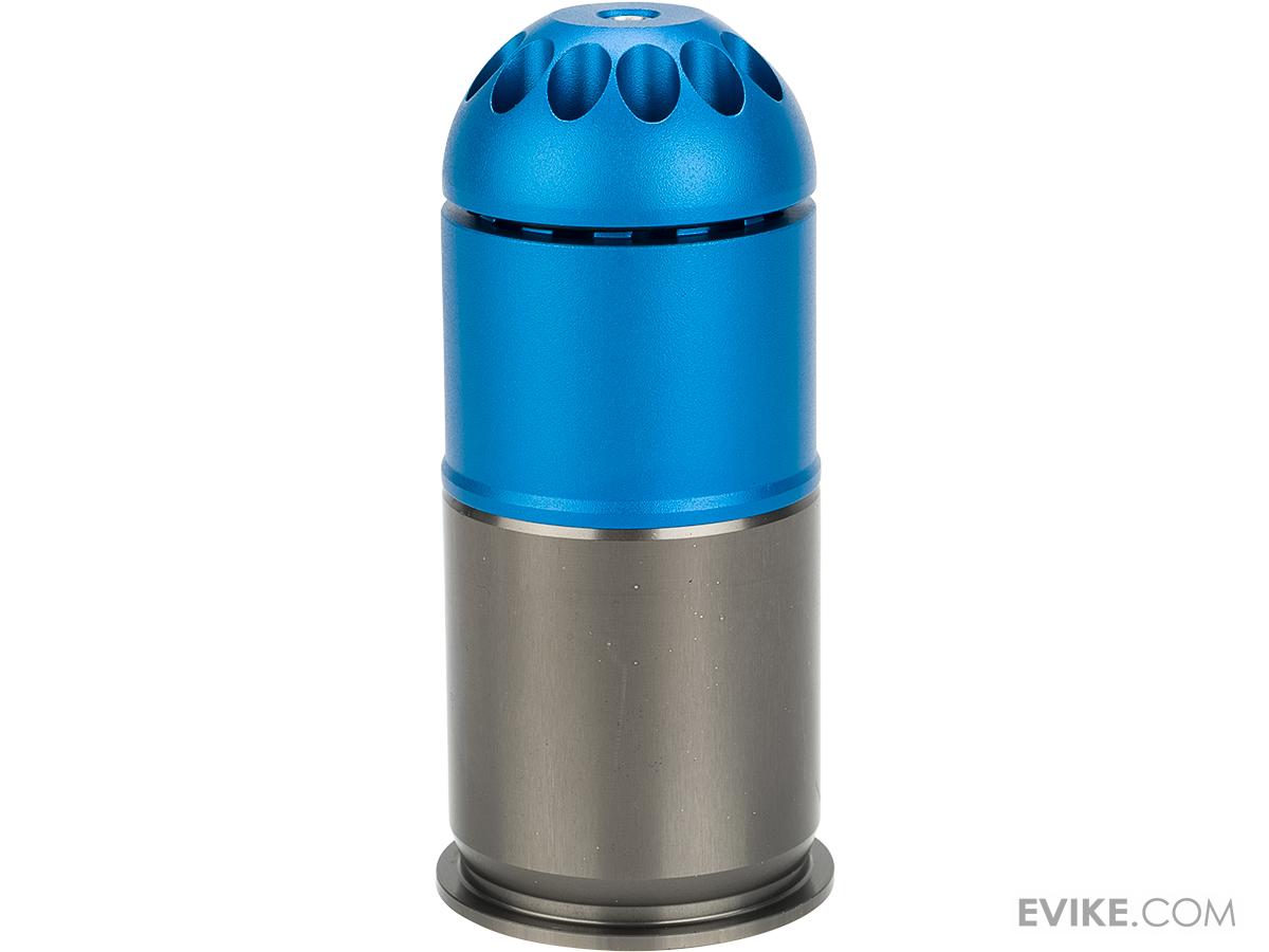 Matrix Aluminum Green Gas Powered Airsoft 40mm Grenade Shell (Capacity ...