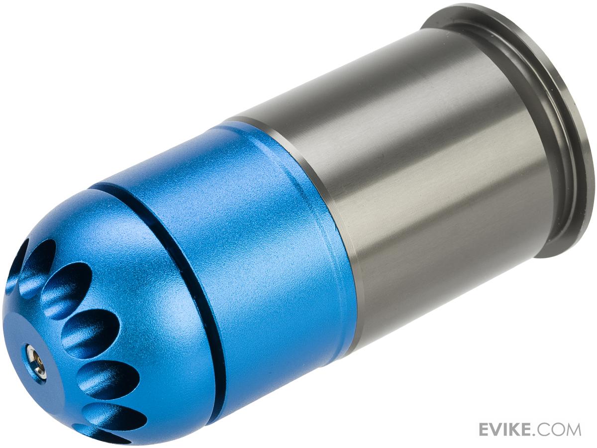 Matrix Aluminum Green Gas Powered Airsoft 40mm Grenade Shell (Capacity ...