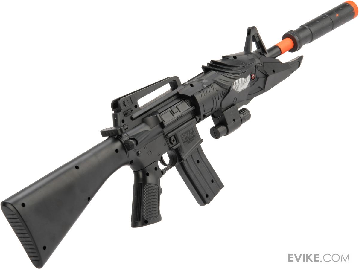 ASP 1004C Mini M16 Single Shot Spring Powered Airsoft Rifle, Airsoft ...