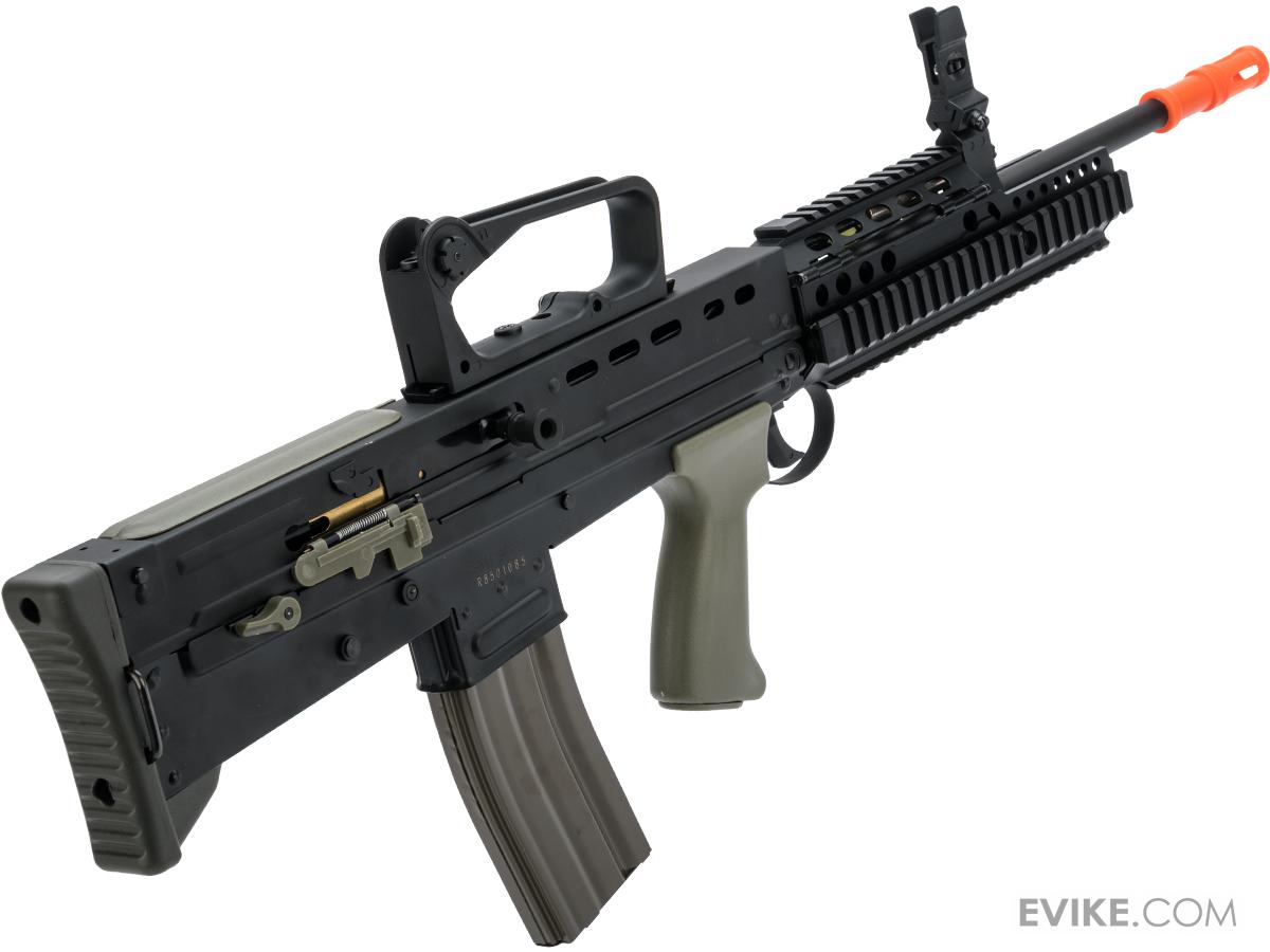 Army Armament Full Metal L85A1 Airsoft AEG Rifle (Model: RIS), Airsoft ...