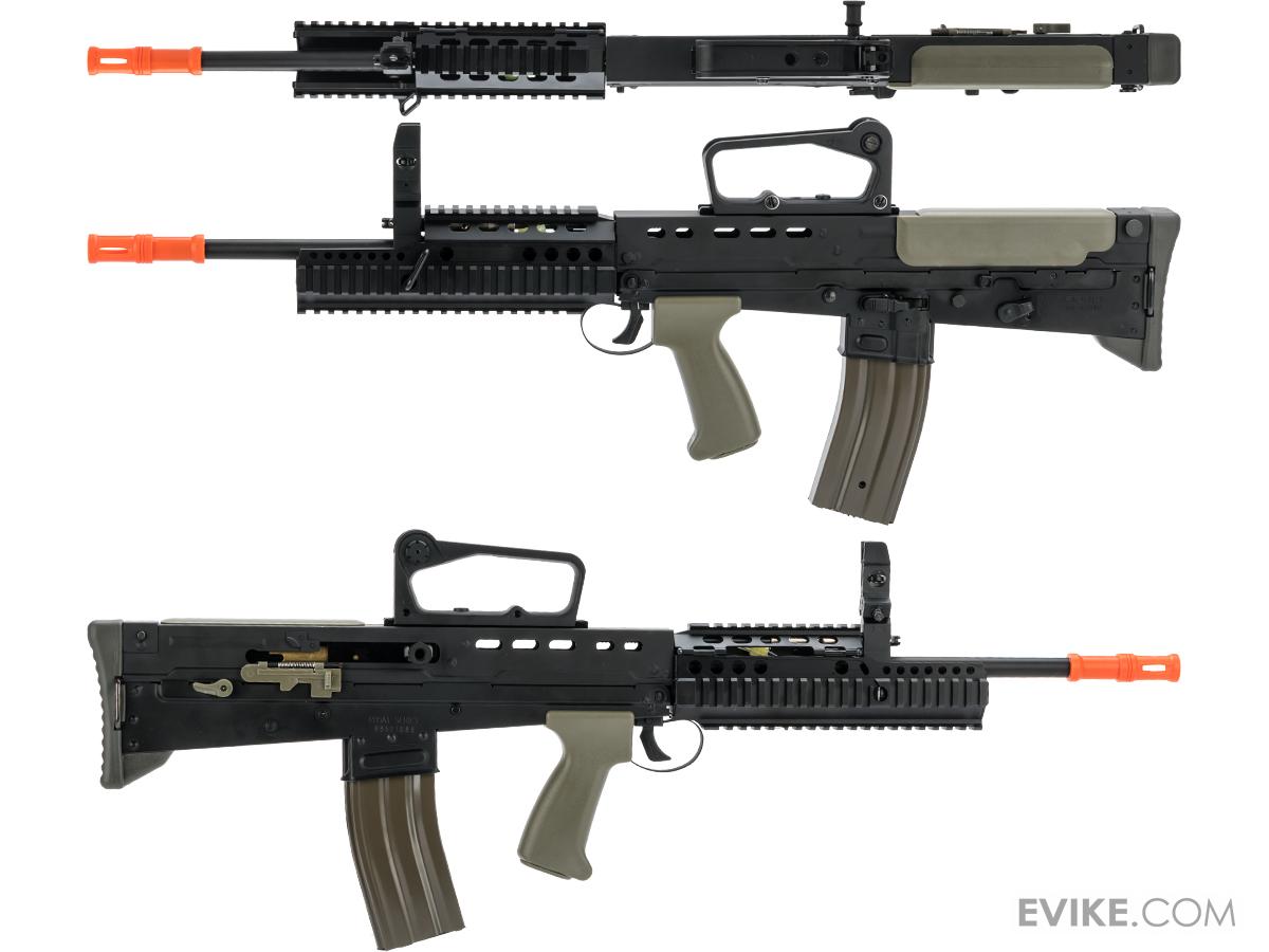Army Armament Full Metal L85A1 Airsoft AEG Rifle (Model: RIS), Airsoft ...
