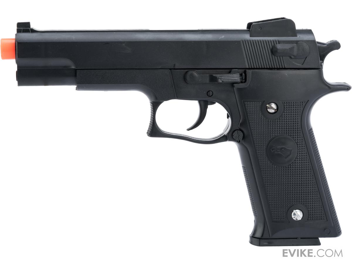 New Super Quality Black Spring Airsoft Gun Pistol With