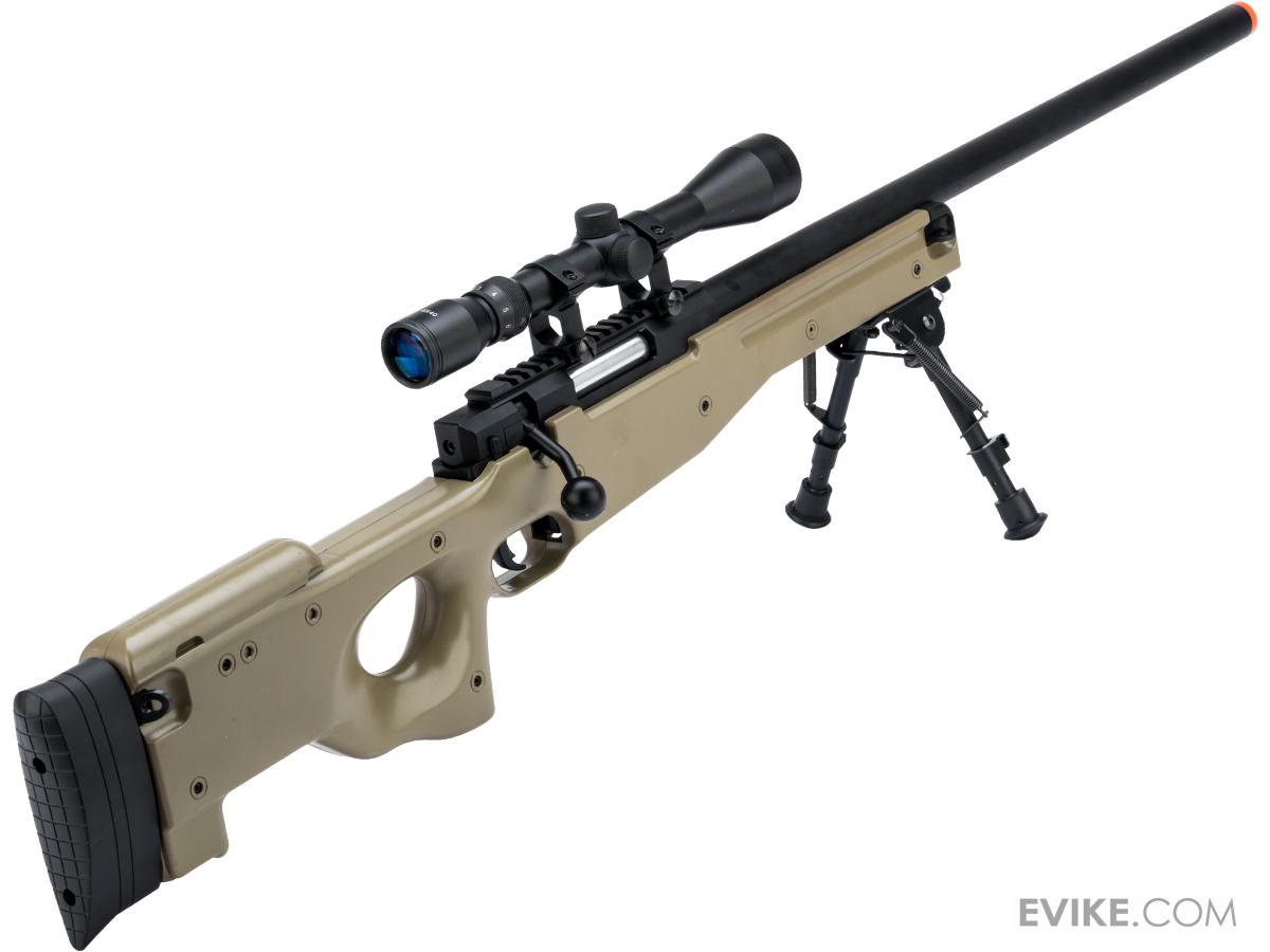 M96 Type96 Full Size Airsoft Sniper Rifle by ZM (Color: Tan), Airsoft ...