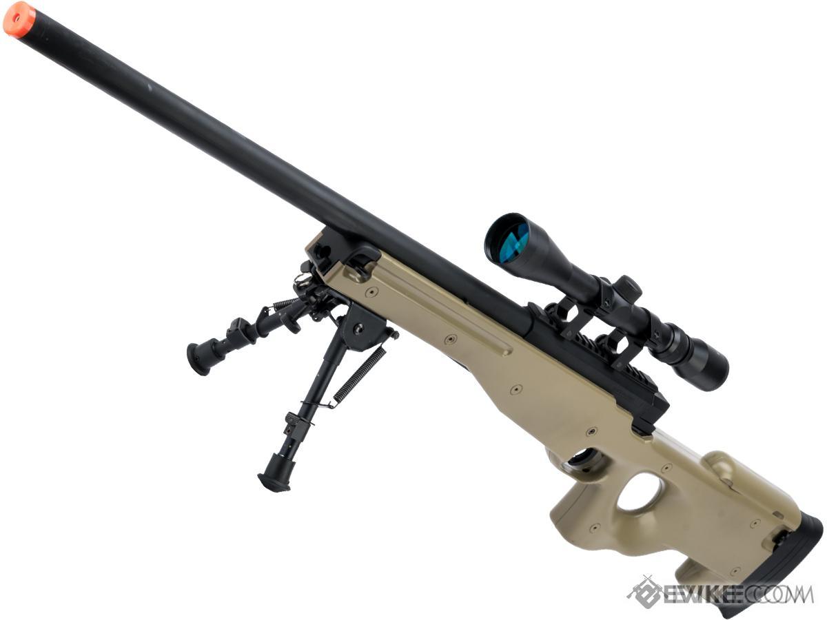 M96 Type96 Full Size Airsoft Sniper Rifle by ZM (Color: Tan), Airsoft ...