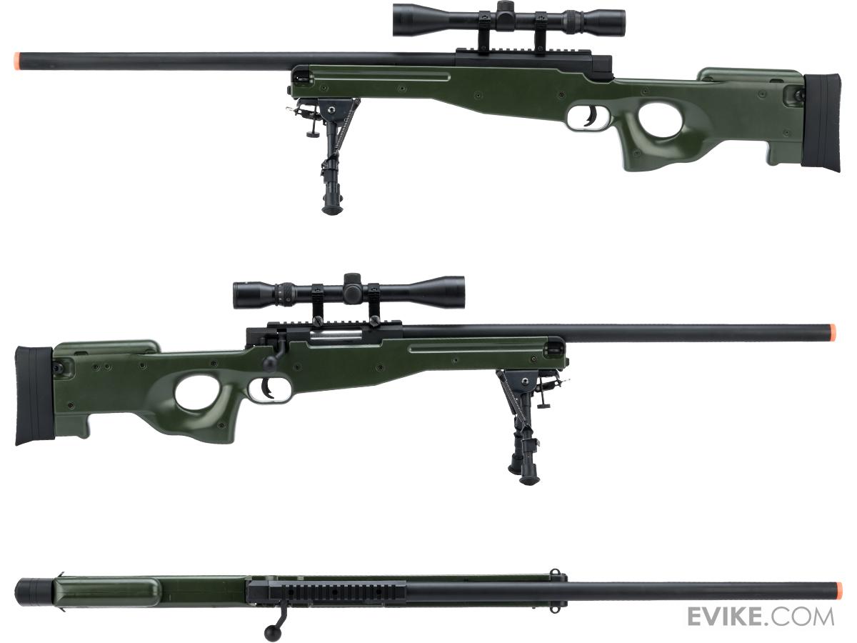 M96 Type96 Full Size Airsoft Sniper Rifle by ZM (Color: OD Green ...