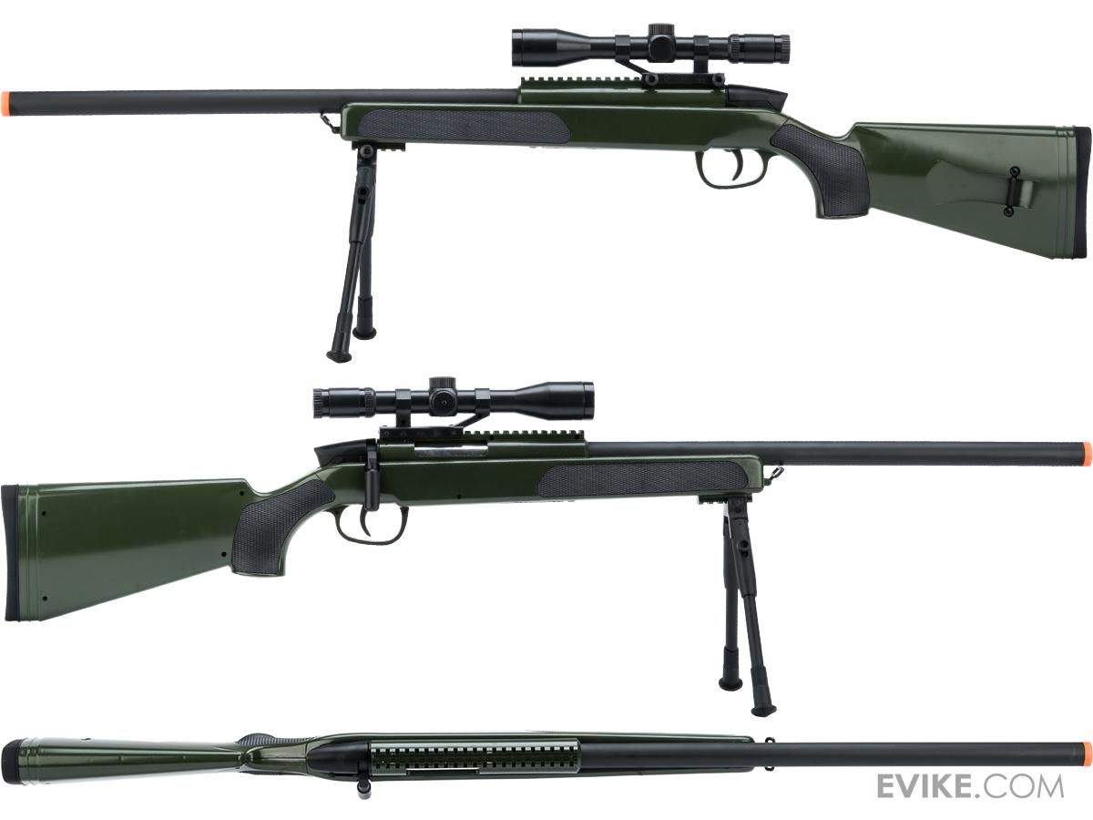 Bolt Action APS2 ZM51 Airsoft Sniper Rifle (Color: OD Green), Airsoft ...