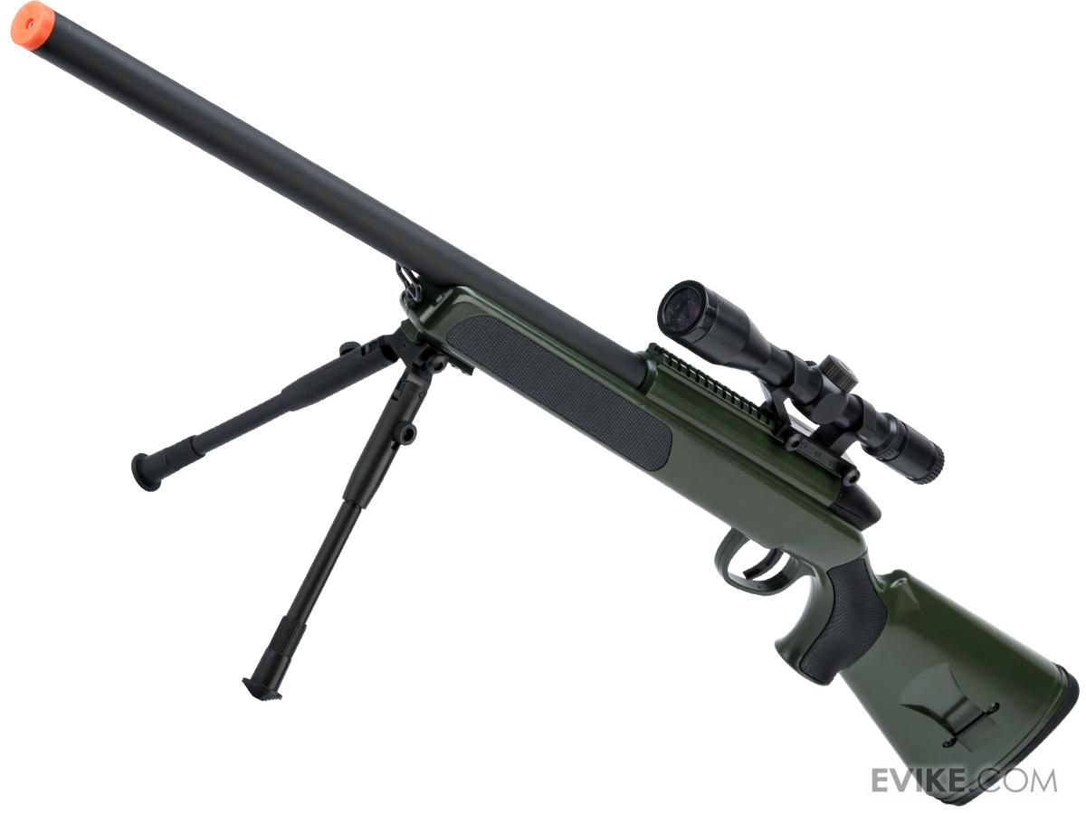 Bolt Action APS2 ZM51 Airsoft Sniper Rifle (Color: OD Green), Airsoft ...