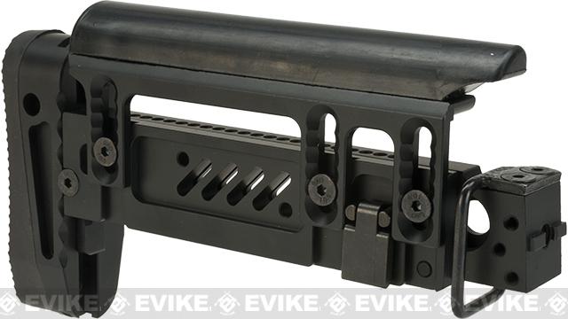 CNC Machined Aluminum Tactical Folding Stock for JG AK Series Airsoft ...