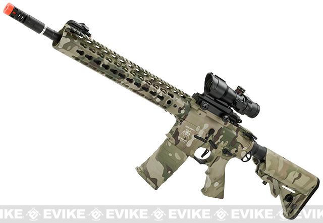 APS ASR115 Full Metal 12.5" M4 AR15 Airsoft AEG EBB Rifle w/ Silver ...