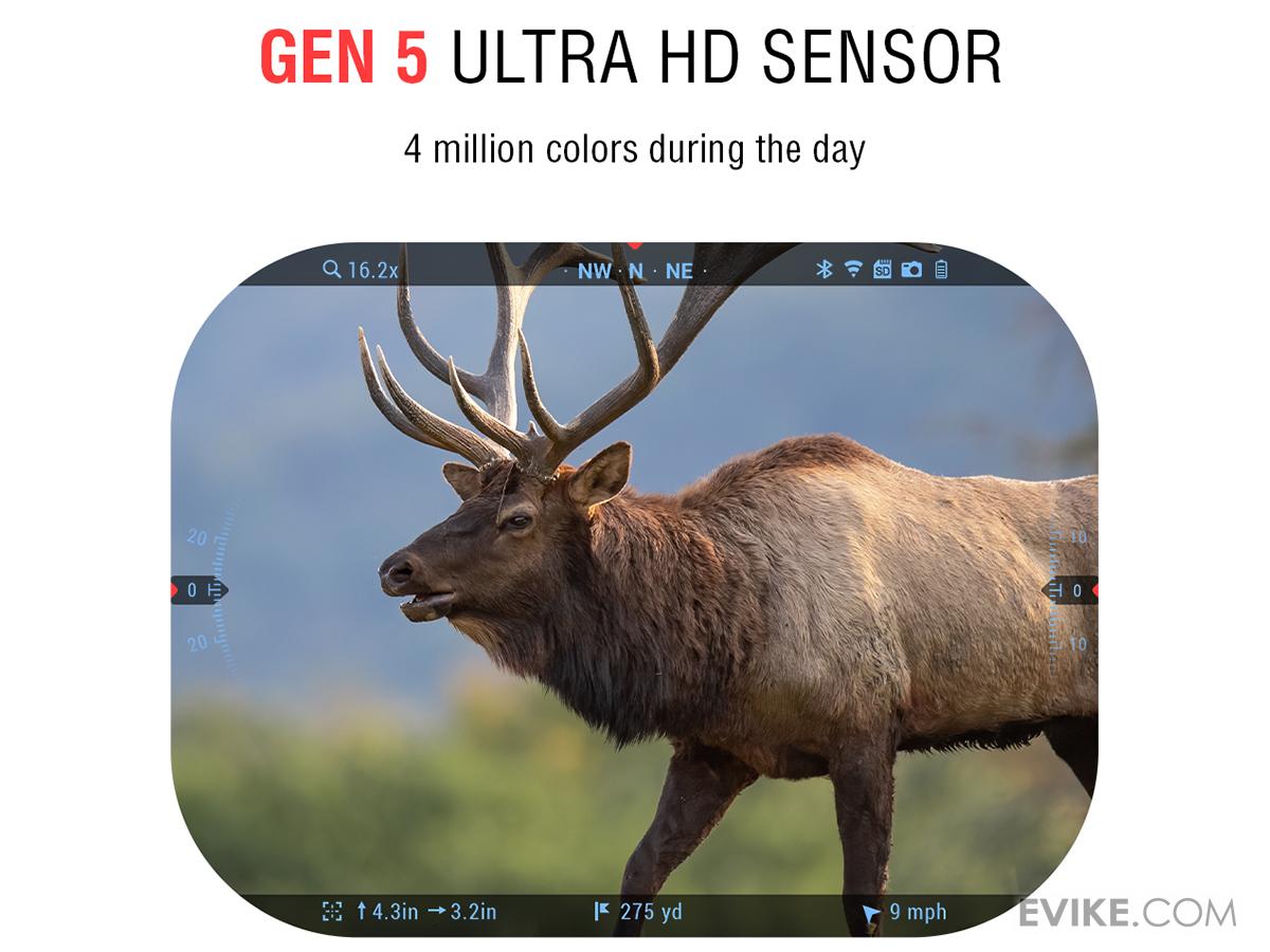 ATN X-Sight 5 LRF UHD Smart Day / Night Hunting Scope w/ Built-In Laser ...