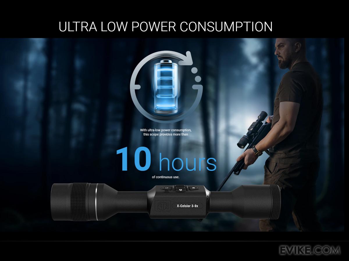 ATN X-Celsior Night / Day Hunting Rifle Scope (Model: 3x-9x ...