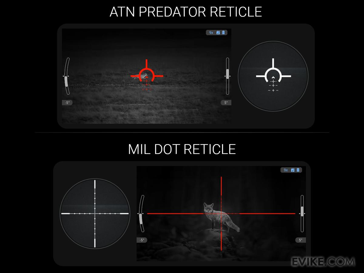 ATN X-Celsior Night / Day Hunting Rifle Scope (Model: 3x-9x ...