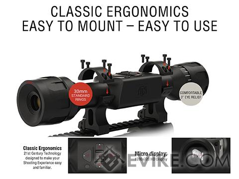 ATN ThOR-LT Thermal Rifle Scope (Model: 3-6x Magnification ...