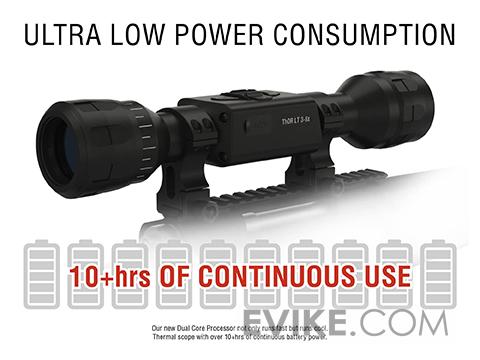 ATN ThOR-LT Thermal Rifle Scope (Model: 4-8x Magnification ...