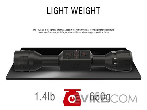 ATN ThOR-LT Thermal Rifle Scope (Model: 4-8x Magnification ...