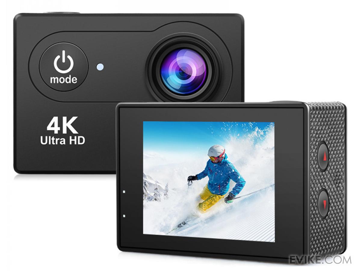Ausek Ultra HD 4K 60 FPS Waterproof Action Camera, Tactical Gear/Apparel, Cameras, GoPro ...