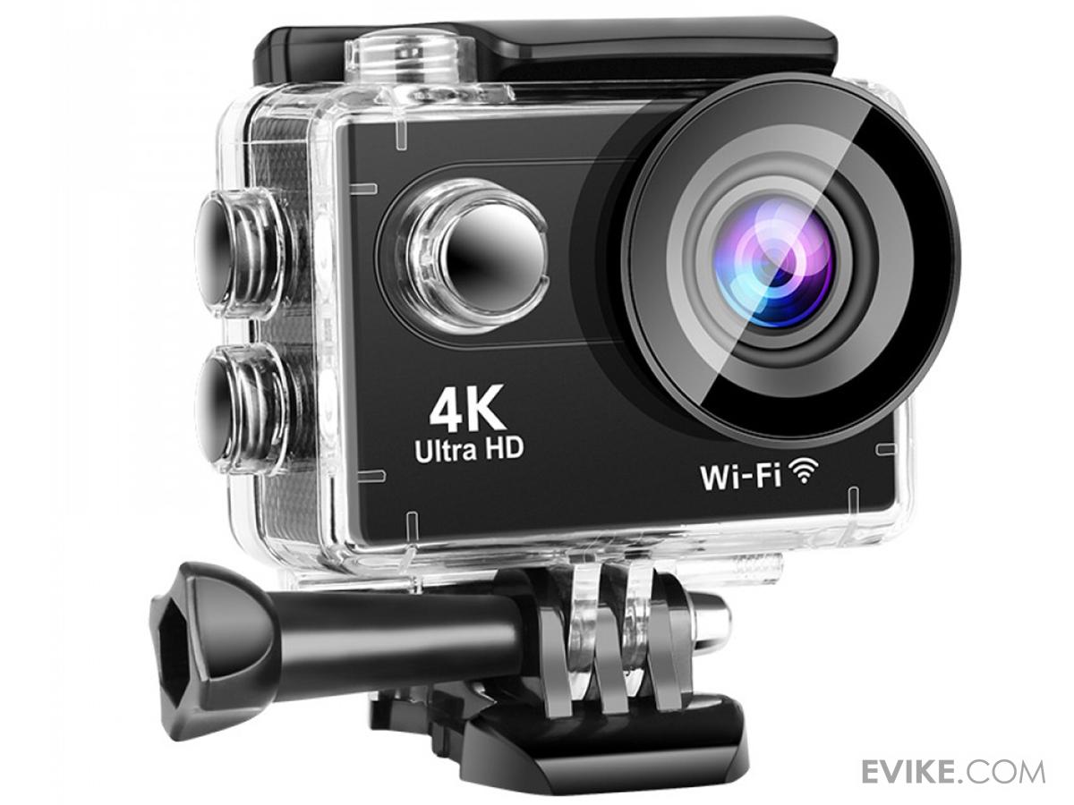 Ausek Ultra HD 4K 60 FPS Waterproof Action Camera, Tactical Gear/Apparel, Cameras, GoPro ...