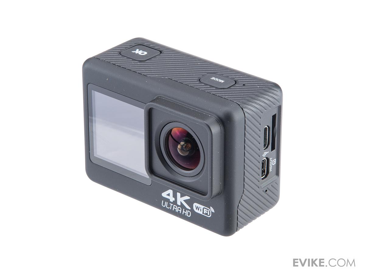 Ausek Smart Ultra HD 4K 60 FPS Waterproof Dual Touch Screen Action Camera, Tactical Gear/Apparel ...