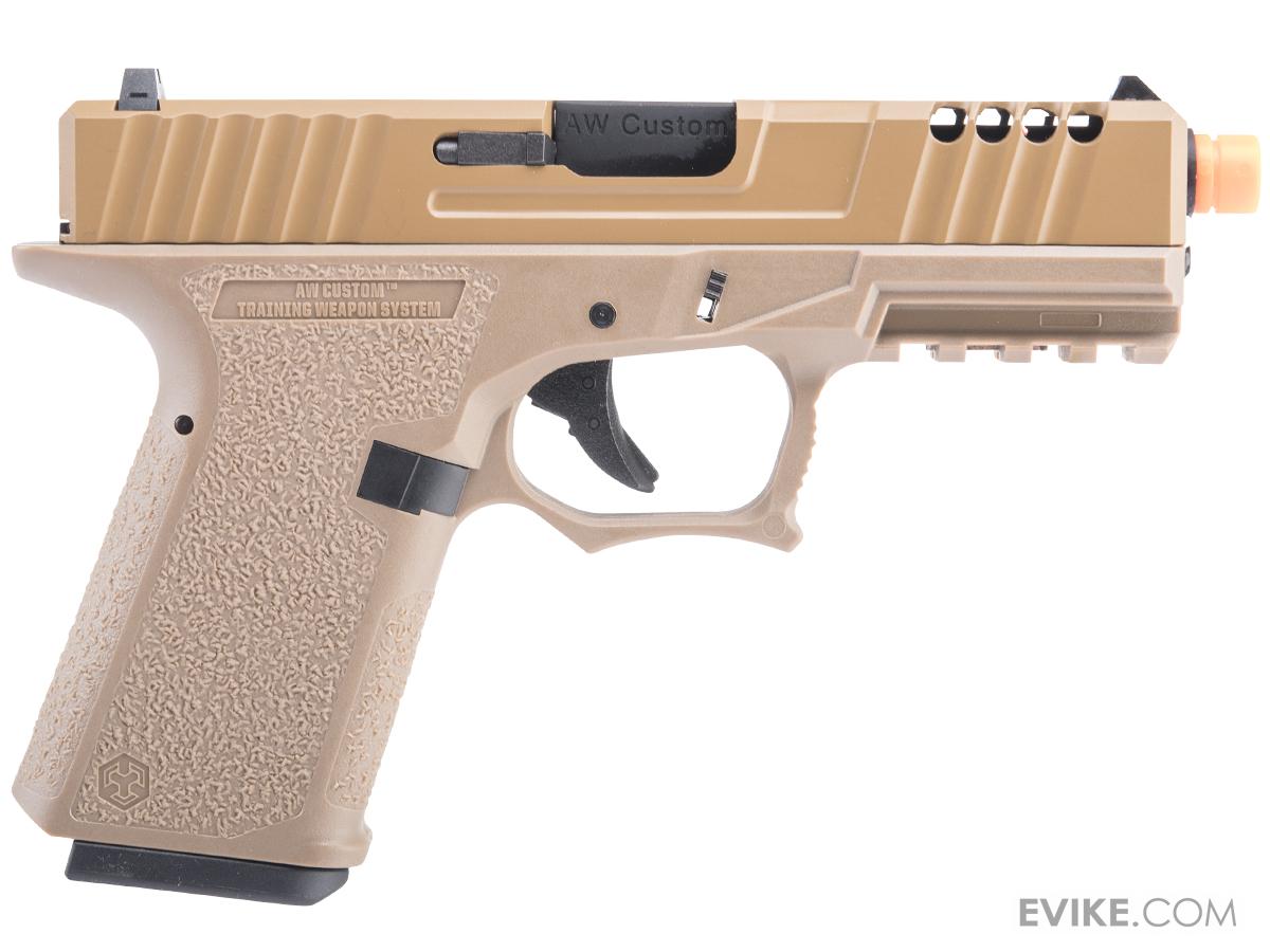 AW Custom VX8 Compact Series Select Fire Gas Blowback Airsoft Pistol ...