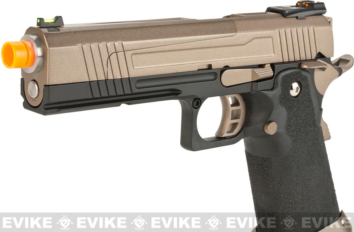 AW Custom Split Frame Hi-Capa Competition Grade Gas Blowback Airsoft ...