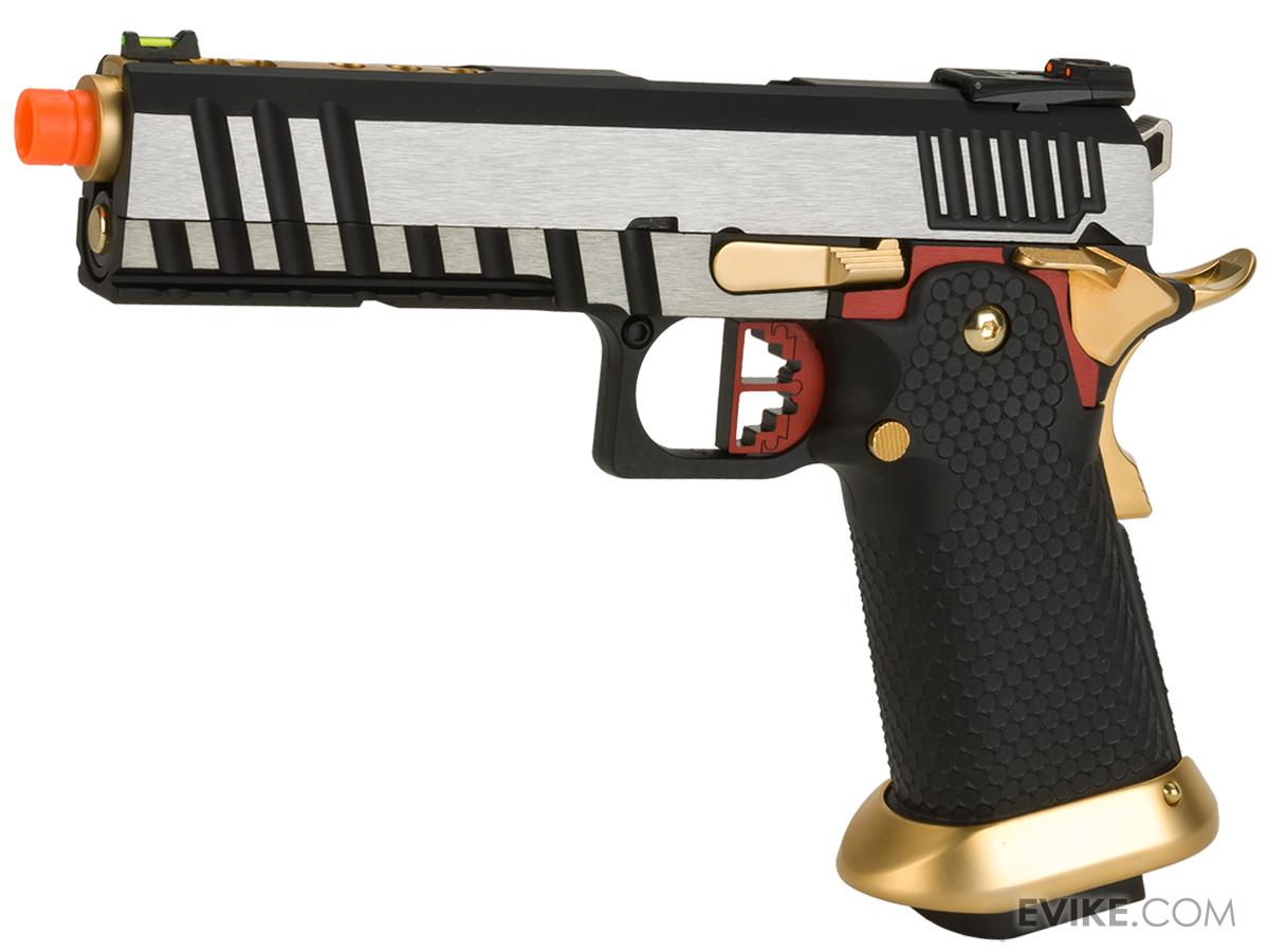 AW Custom "Competitor" Hi-CAPA Gas Blowback Airsoft Pistol (Package ...