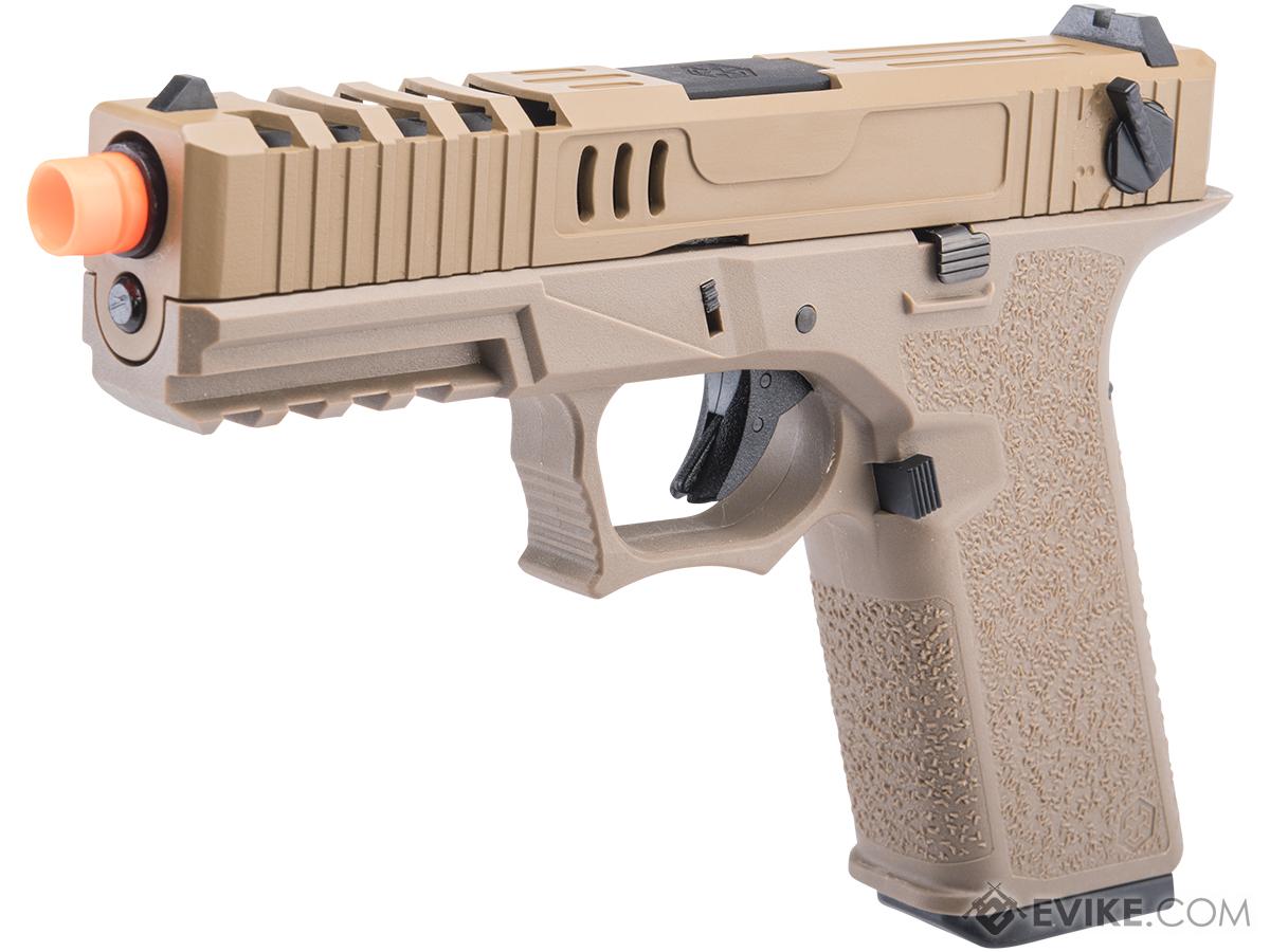 AW Custom VX8 Series Select Fire Gas Blowback Airsoft Pistol (Model ...