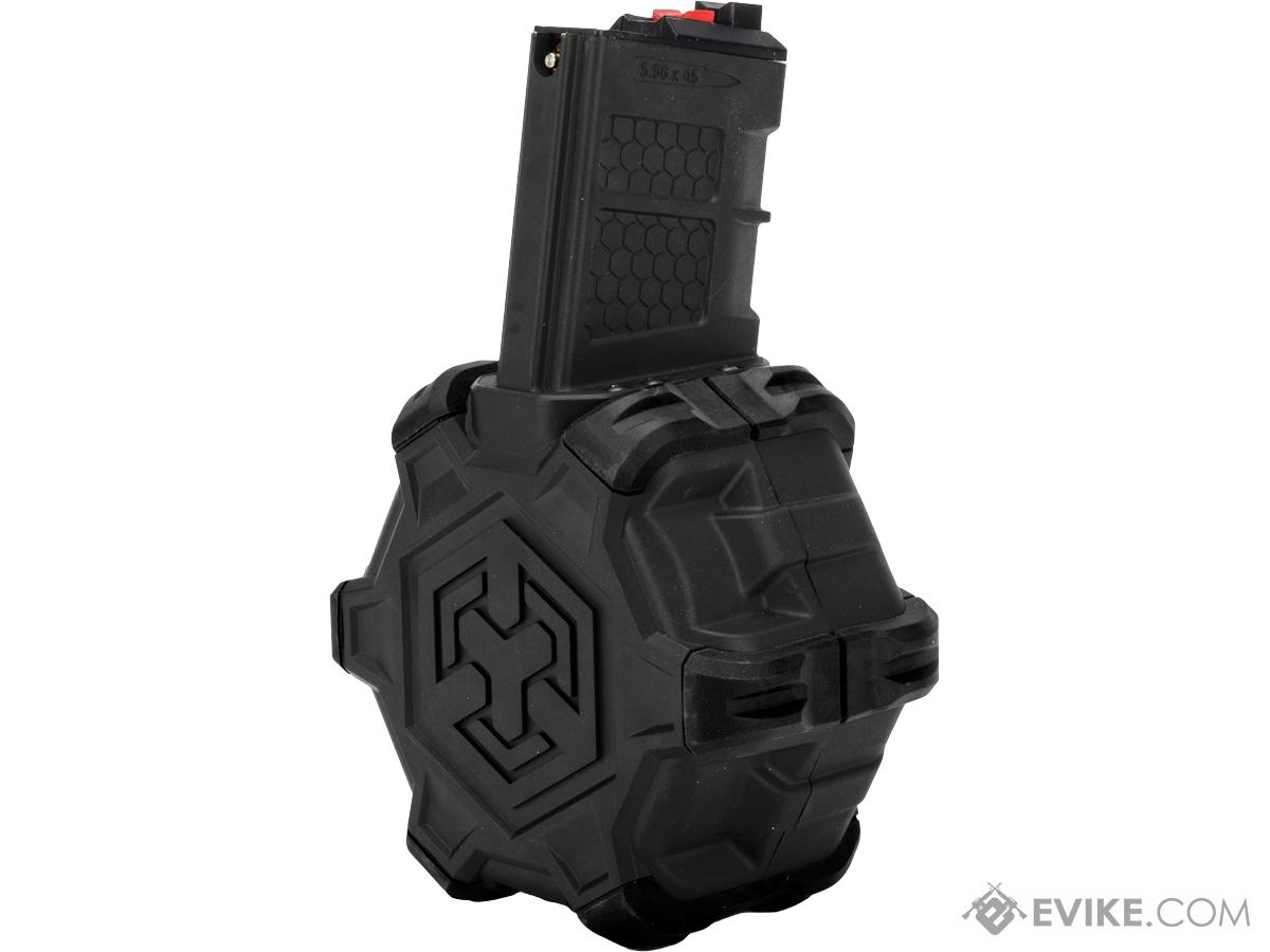 AW Custom Drum Magazine for Gas Blowback Airsoft Pistols & Rifles ...