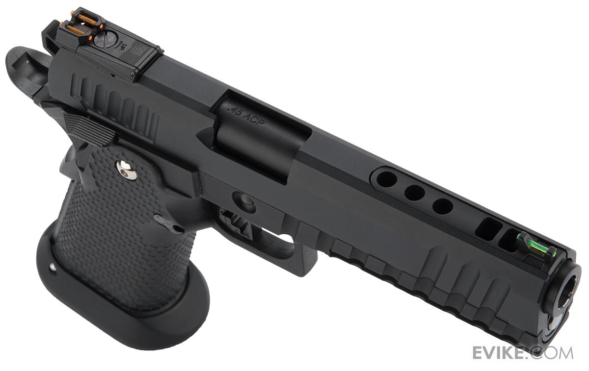 AW Custom "Competitor" Hi-CAPA Gas Blowback Airsoft Pistol (Package ...