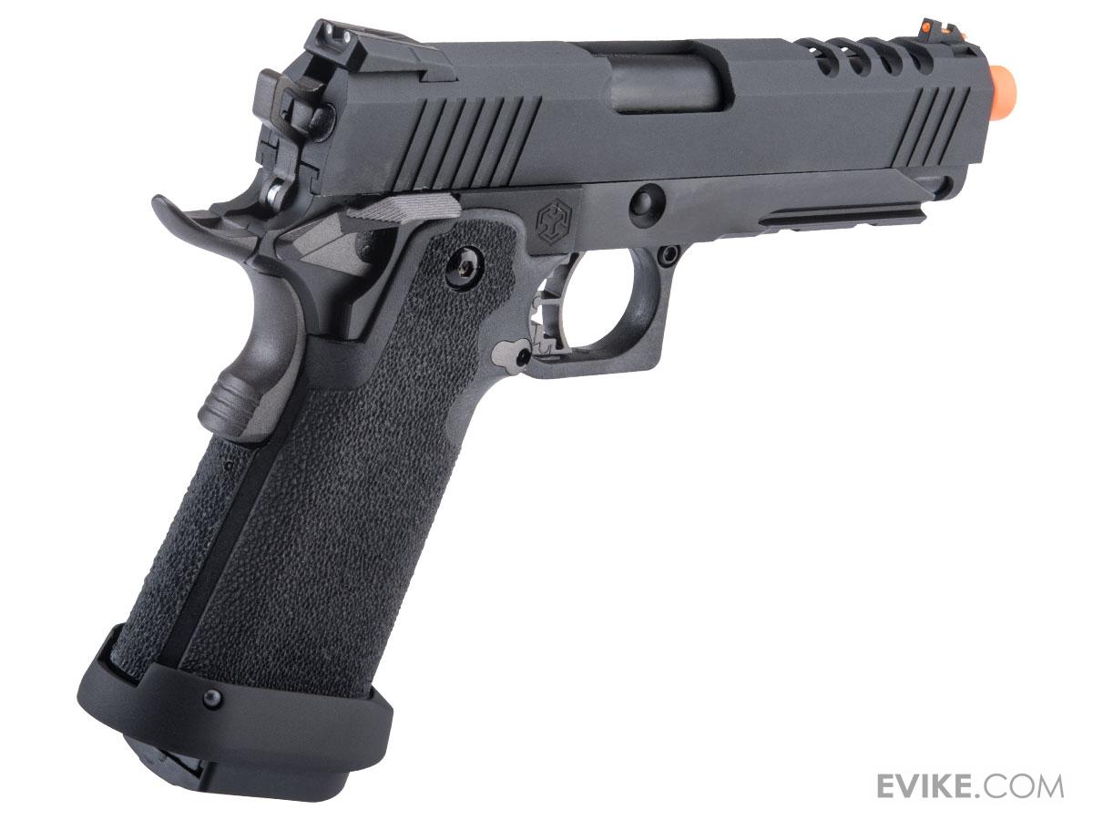 AW Custom Gold Match HX27 Hi-CAPA Gas Blowback Airsoft Pistol (Model: 4 ...